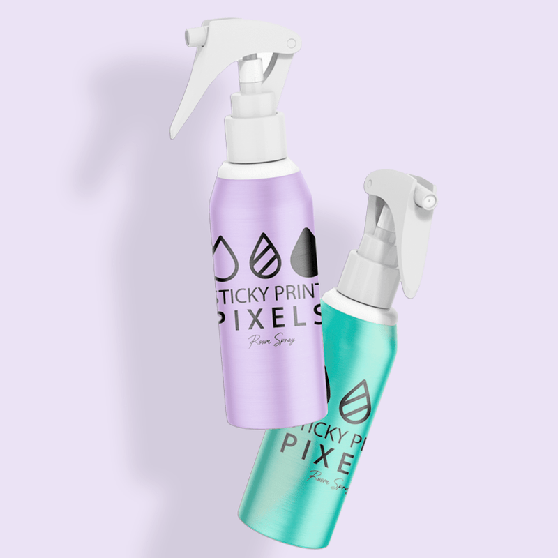 100mm x 76mm room spray template – Sticky Print Pixels