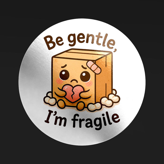 be gentle (24 stickers) – Sticky Print Pixels