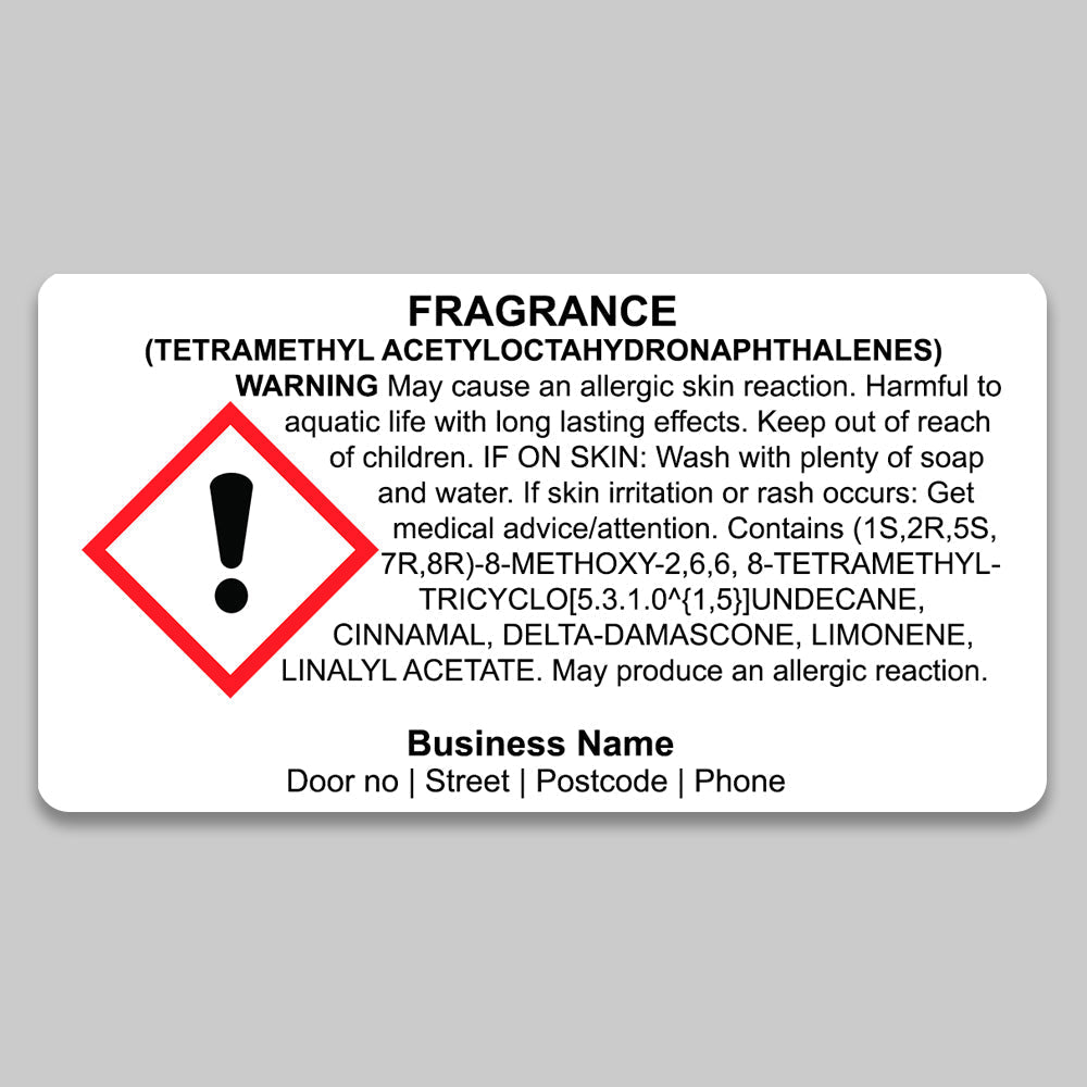 CLP Labels for Wax Melts & Candles | Sticky Print Pixels