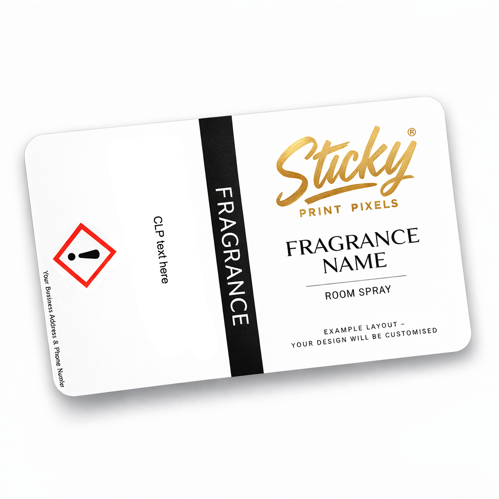 Wrap-Around CLP Labels 10% | Custom GB CLP Label Printing – Sticky ...