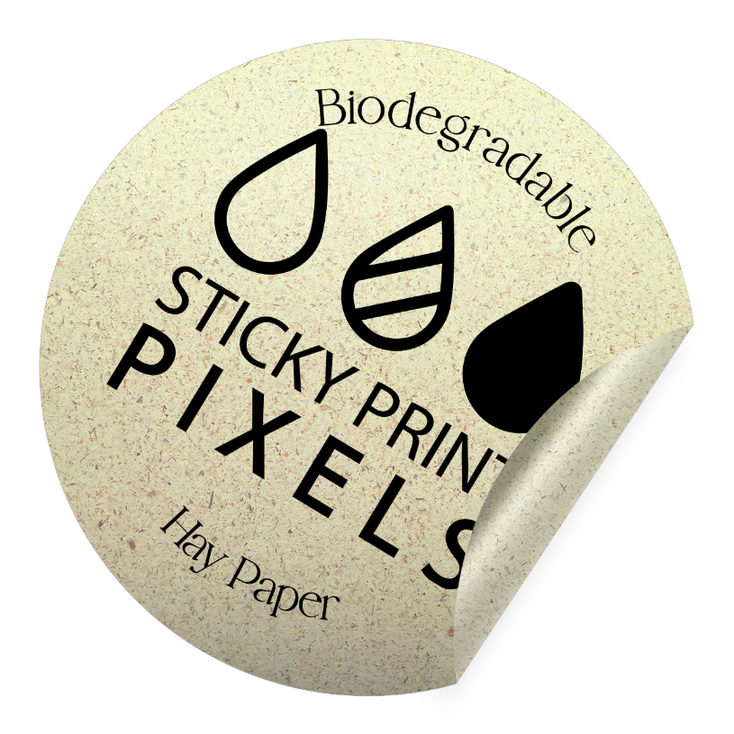 Custom Hay Paper Labels – Biodegradable, Vegan-Friendly & Compostable ...