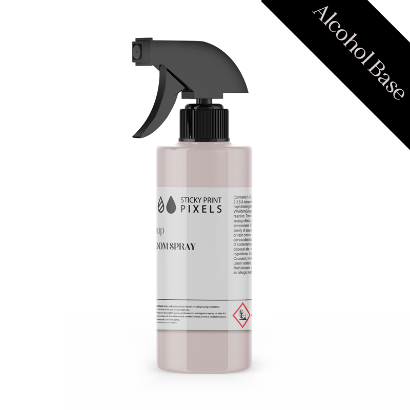 Alcohol-Based Room Spray CLP Labels | GB Wrap-Around CLP Printing ...